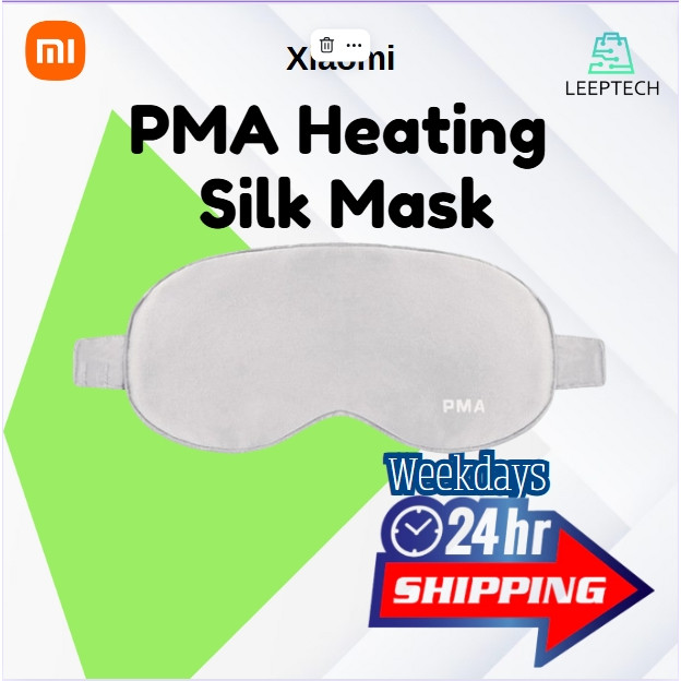 Xiaomi PMA Graphene Therapy Heated Silk Eye Mask Massage Silk Eye Patch ...