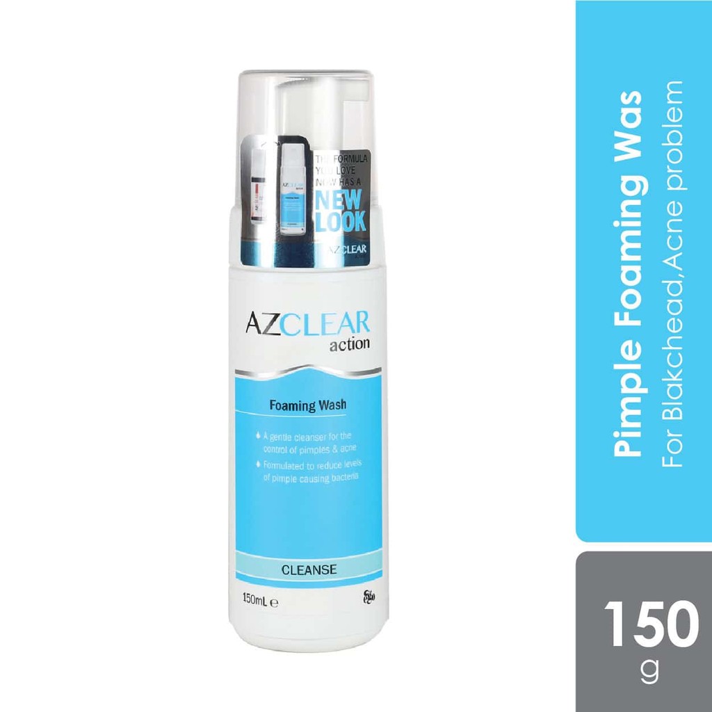 Azclear Foaming Wash 150ml | Shopee Singapore