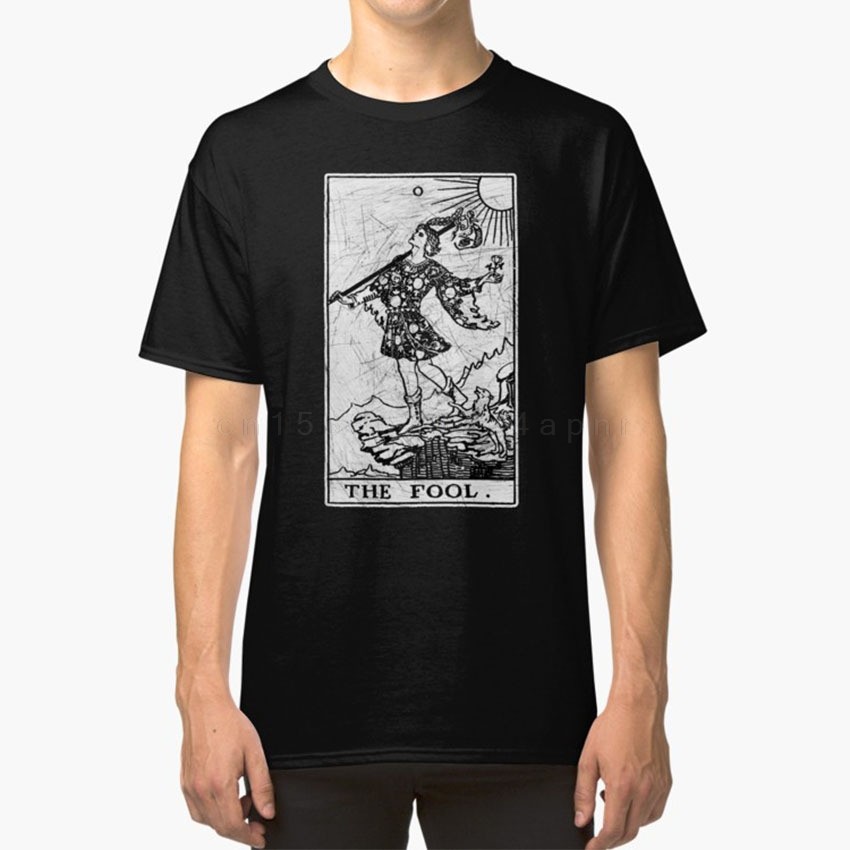 The Fool Tarot Card - Major Arcana - Fortune Telling - Occult T - Shirt ...