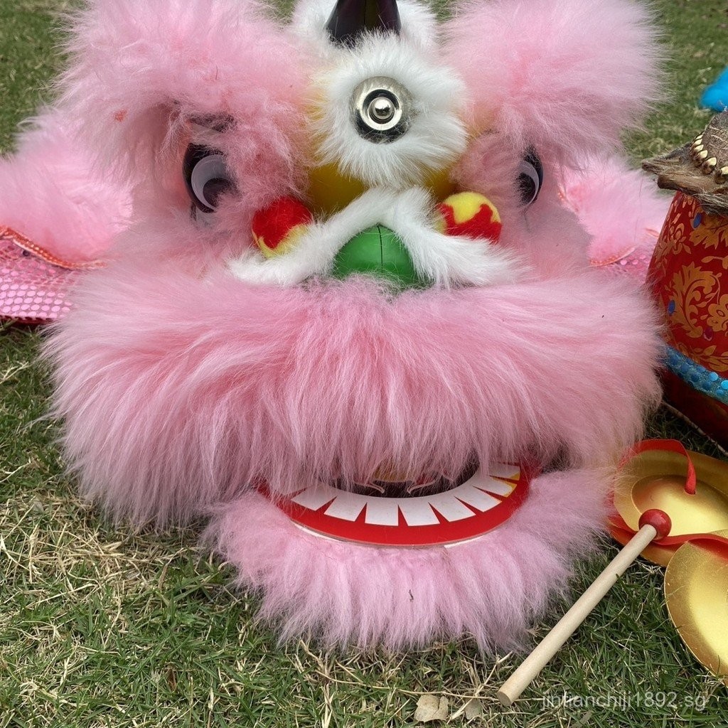 Lion Dance Lion Head Lion Dance Full Set Lion's Head Lion Dance Child ...