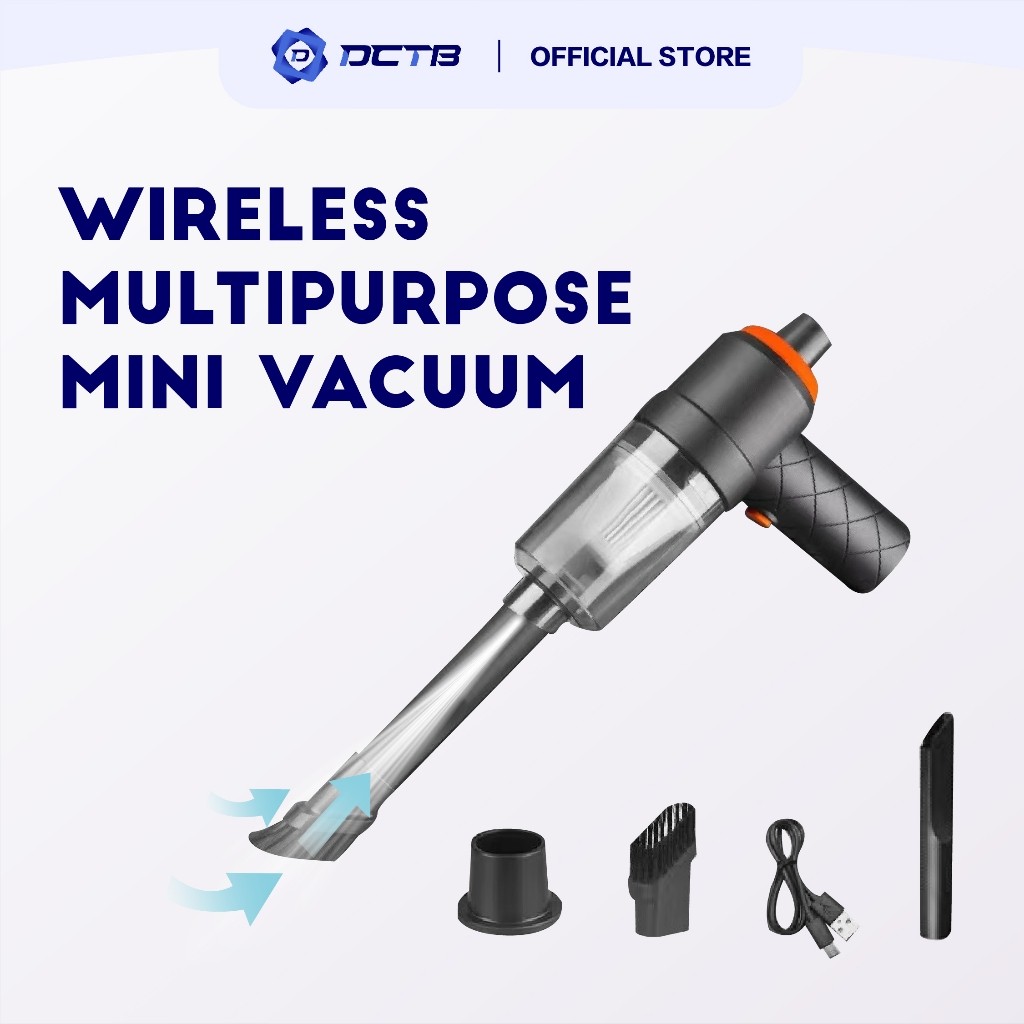 Wireless Cordless Multipurpose 3 In 1 Mini Vacuum | Shopee Singapore