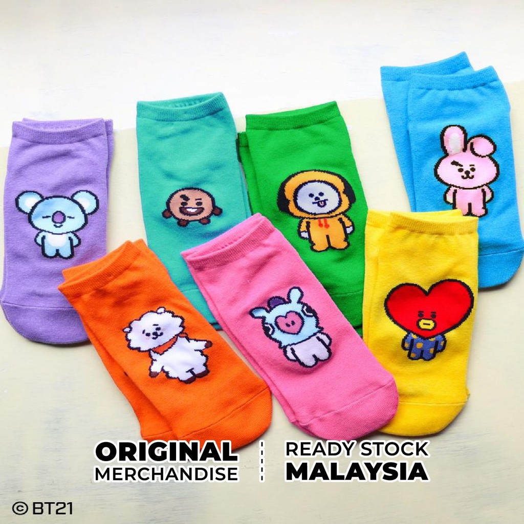 [OFFICIAL] BT21 Socks ver.2 BTS BT21 TinyTAN BangTan Kpop Merch ...