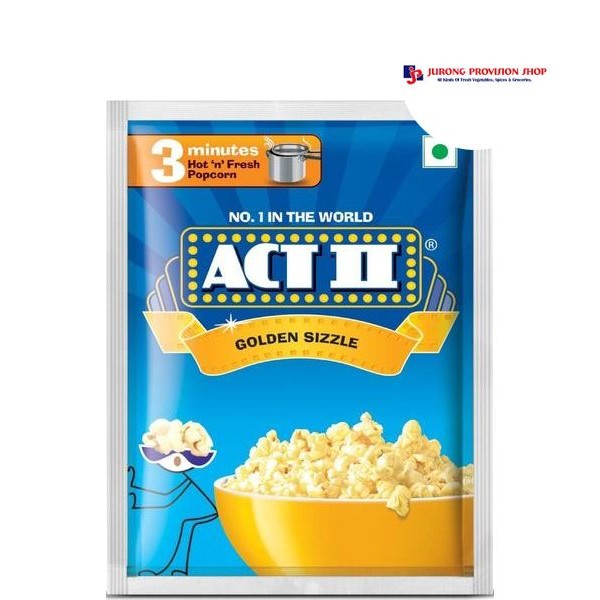 Act II Instant Popcorn Golden Size 60g | Shopee Singapore