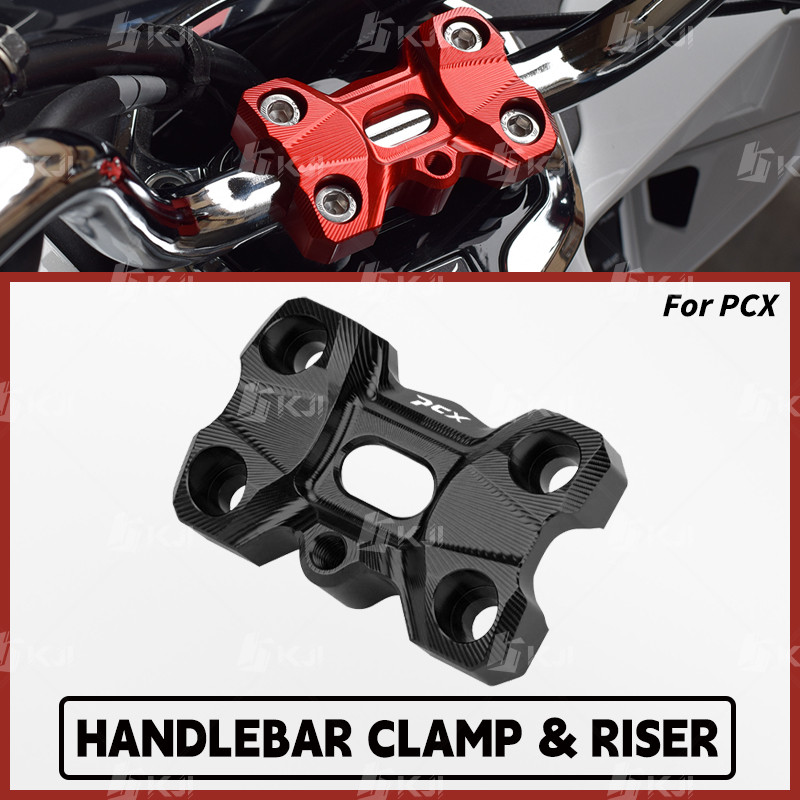 For Honda PCX 160/150/125 Handlebar Riser and Clamp Kits Handle Bar ...