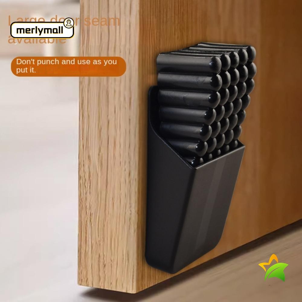 MERLYMALL Door Stopper, Silicone Reduce Noise Door Blocking Device ...
