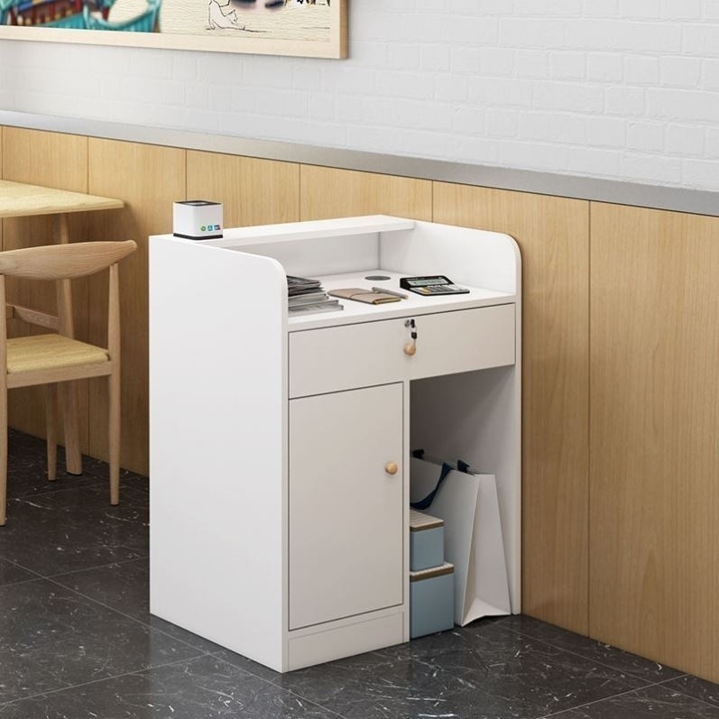 Bar Counter Cashier Simple Modern Clothing Store Counter Desk ...