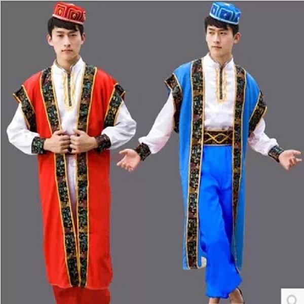 Xinjiang Uyghur performance costumes Xinjiang performance costumes men ...