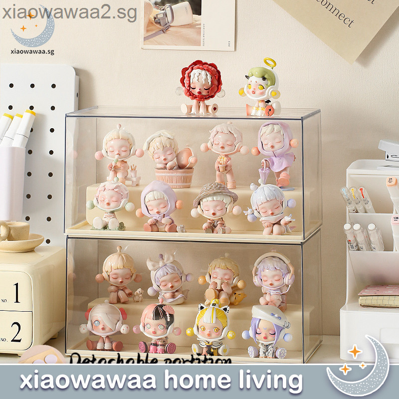 Xiao Double Layered Display Cabinet Transparent Box Detachable ...