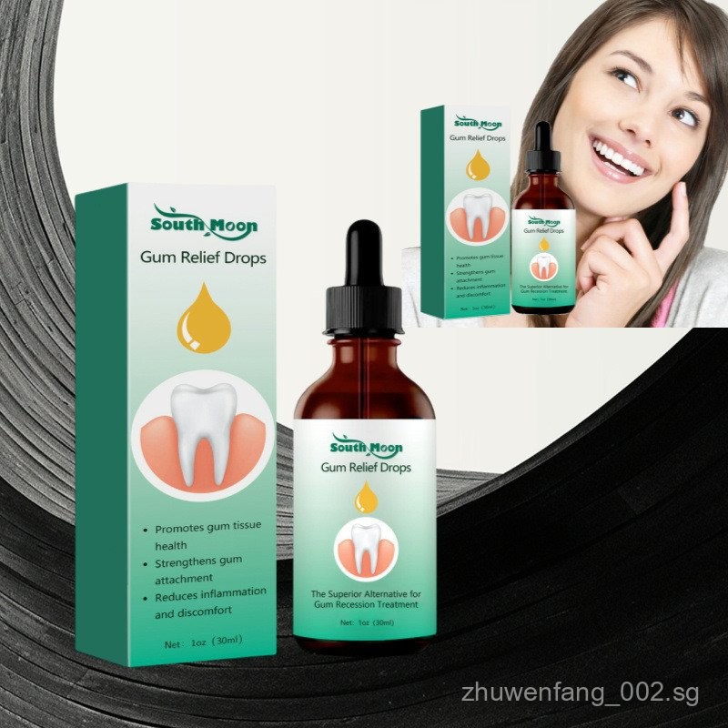 South Moon Gum Repair Drops Gum Care Relief Periodontal Blisters Oral ...