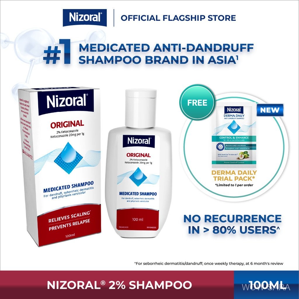 [NIZORAL OFFICIAL STORE] Nizoral ® 2% Ketoconazole Anti-dandruff ...