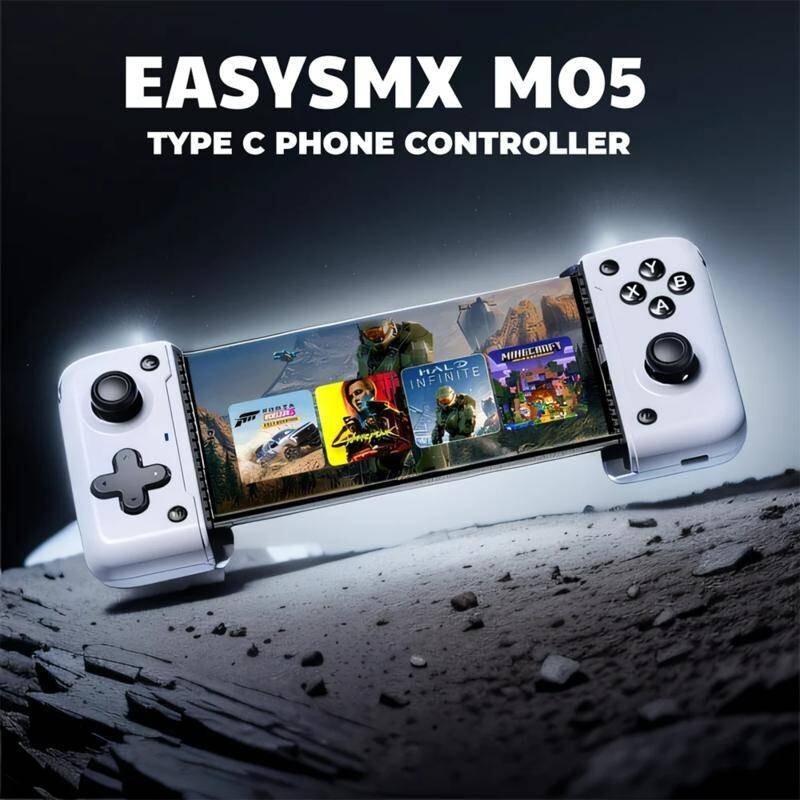 EasySMX M05 Type C Mobile Phone Controller for Cloud Gaming Xbox Game Pass iphone 15 Series ...