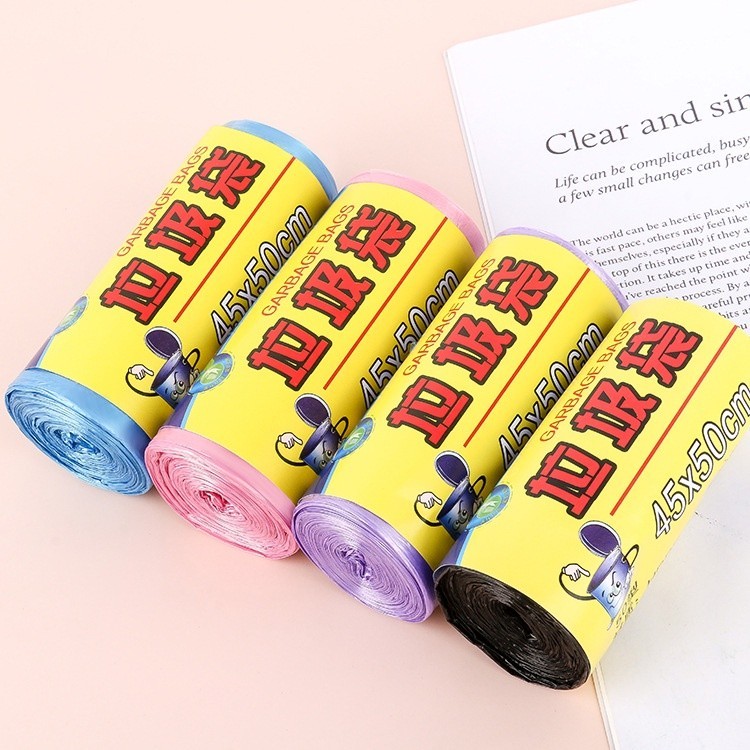 Thick, Continuous Roll, Single-Pack Home Garbage Bags: Disposable ...