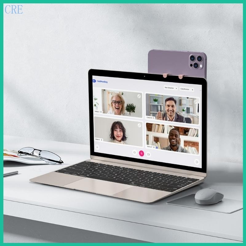 CRE Metal Expansion Phone Stand Laptop Screen Mount Phone Holder for ...