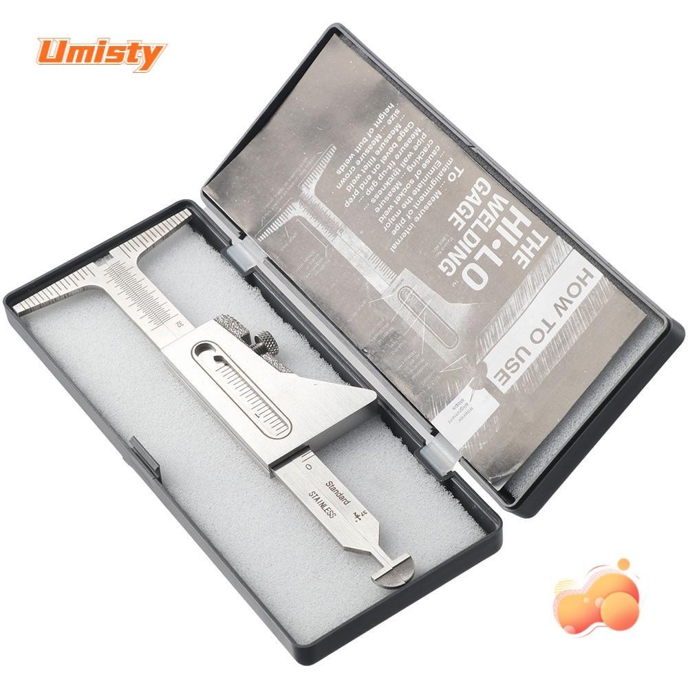 UMISTY Hi Lo Welding Gauge, Inch and Metric Stainless Steel Pipe Gauge ...