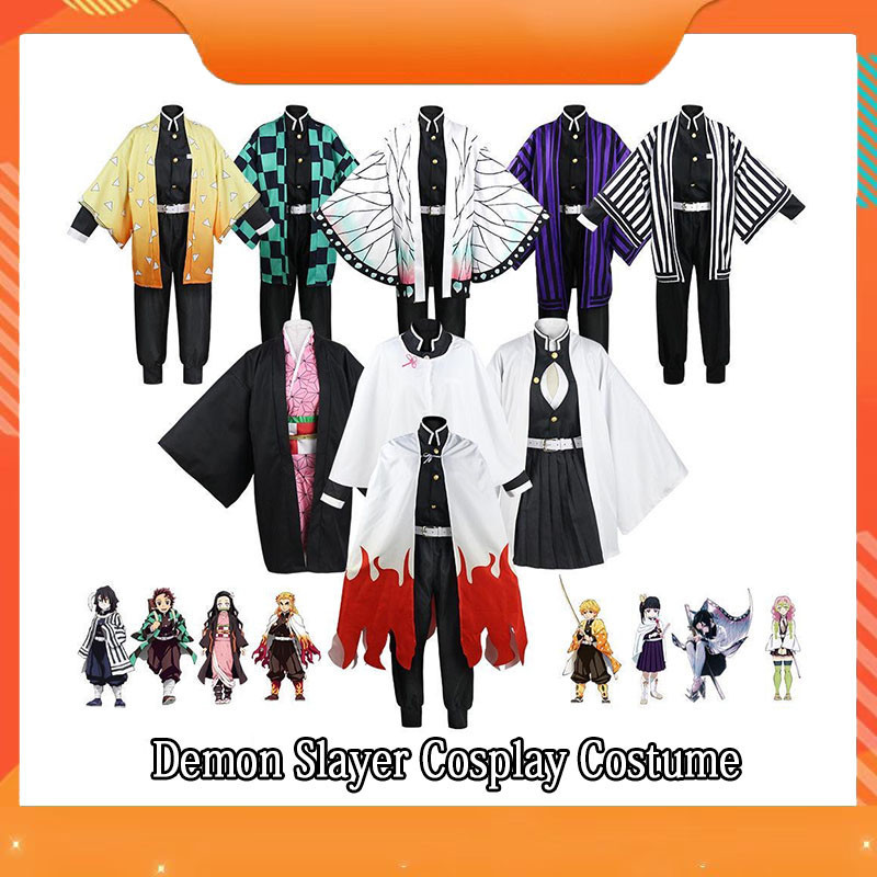 Demon Slayer Costume Kimetsu no Yaiba outfits cosplay Kamado Mitsuri ...