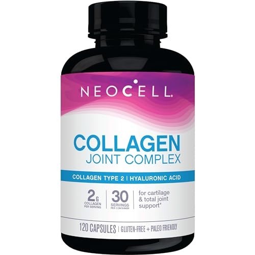 NeoCell Joint Complex With Collagen Type 2 and Hyaluronic Acid, Plus Glucosamine and Chondroitin ...