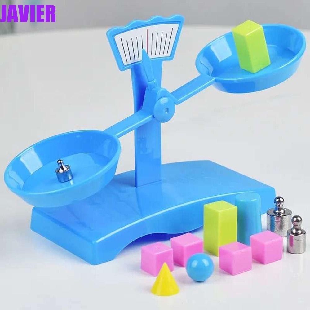 JAVIER Balance Scales Toy, Weight Balance Perception Toy Plastic ...