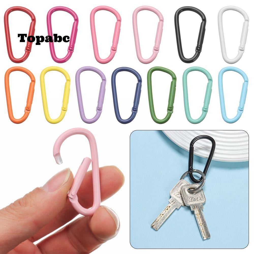 TOP 5Pcs Climbing Button New Equipment Safety Alloy Carabiner | Shopee ...