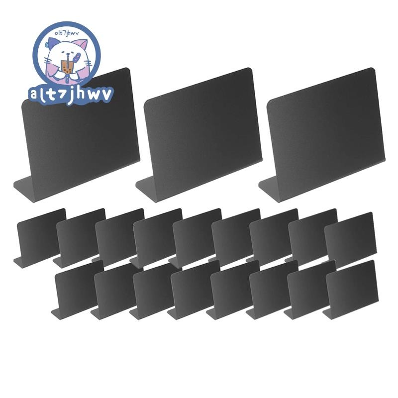 20Pcs Table Signs Food Board Buffet Labels Message Blackboard Chalk ...