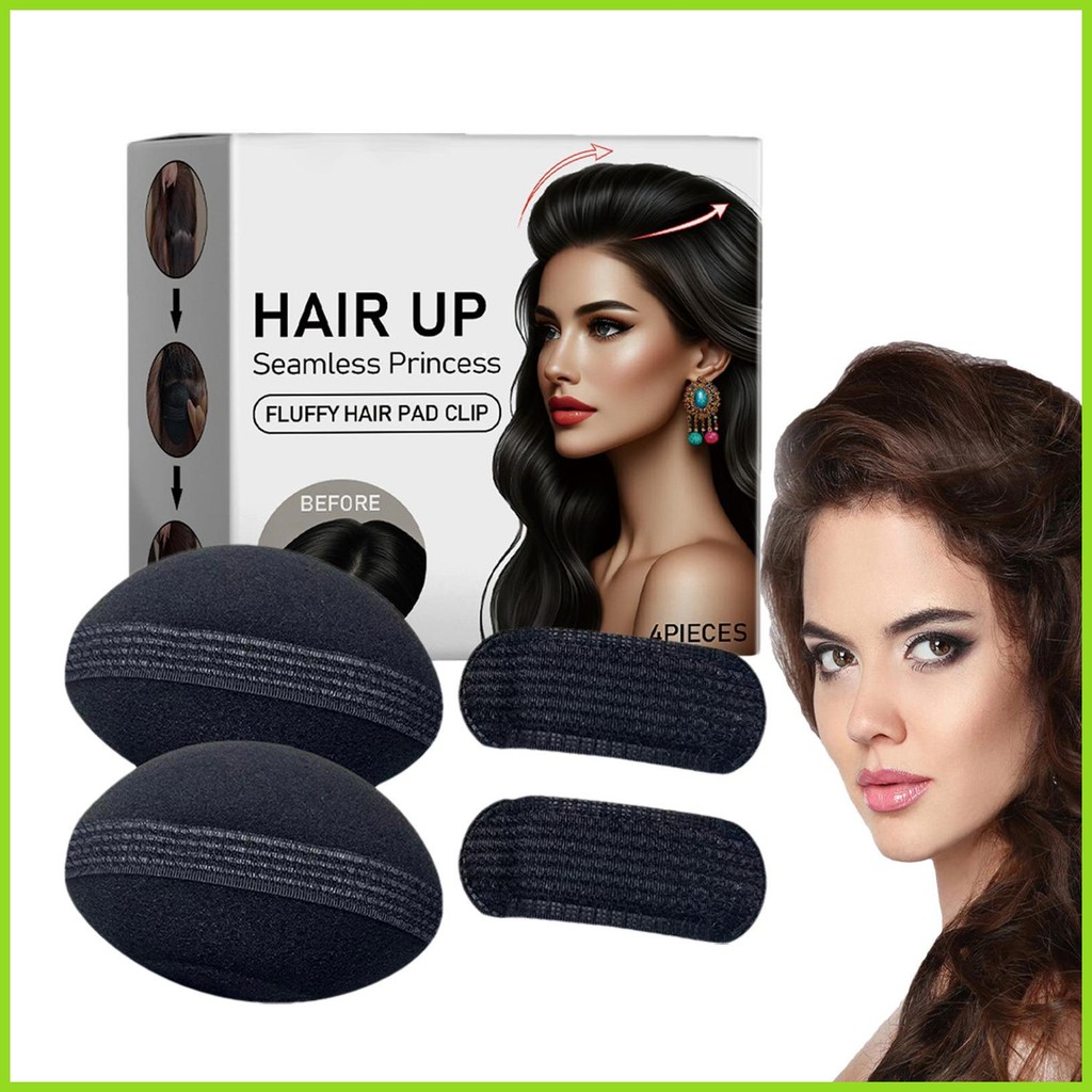 Invisible Sponge Hair Base Puff Hair Head Cushion Styling Insert Braid ...