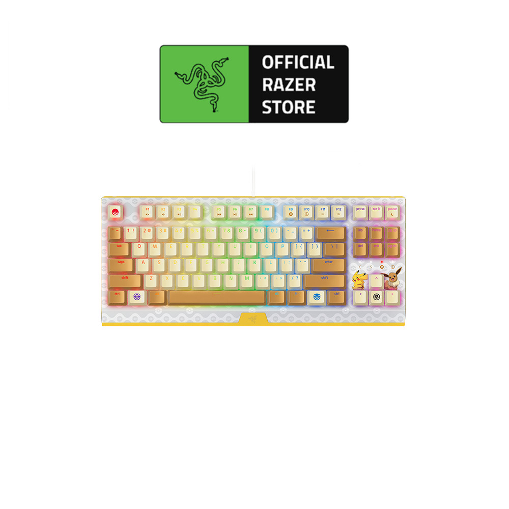Razer BlackWidow V3 Tenkeyless - Green Switch - US - Pokemon Edition ...