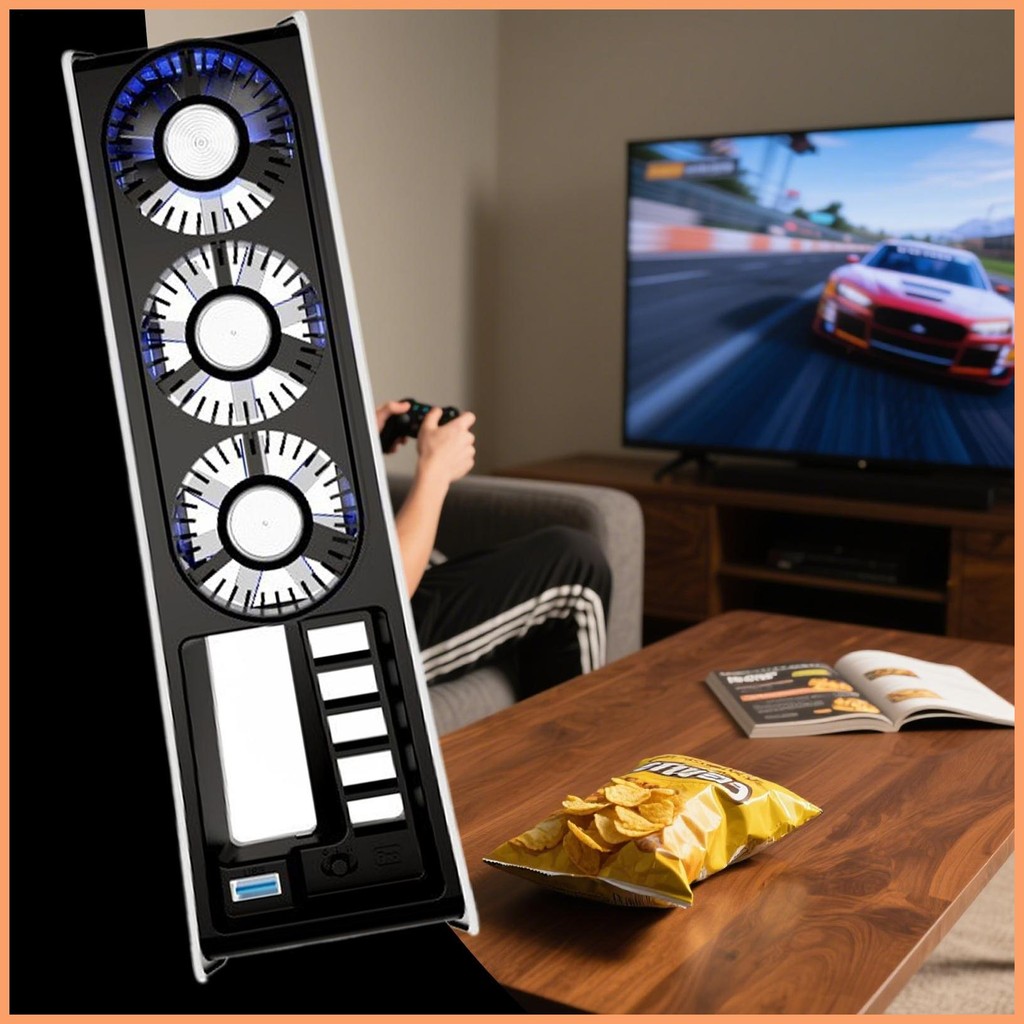 Game Console Cooler Game Console Air Cooler Rear Heat Dissipation ...