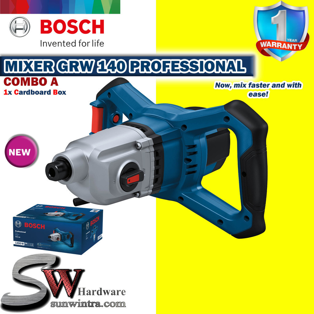 Bosch GRW 140 MIXER ELECTIC MIXER 1400W PROFESSIONAL STIRRING MECHANISM ...