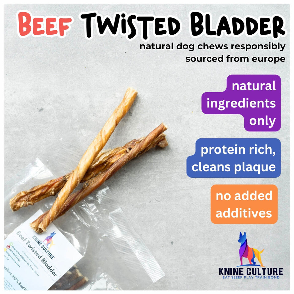 Natural Beef Twists (Bladder) | Shopee Singapore