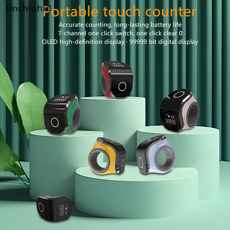 tinchighid Intelligent OLED Digital Electronic Counter Touch Screen ...