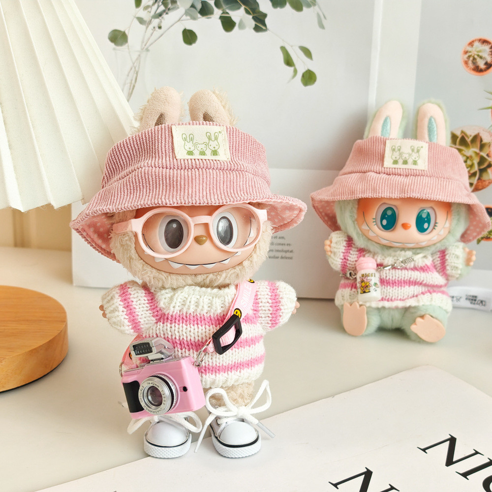 For Labubu Doll Clothes Fashion Clothes Hoodies Doll Clothes Color ...