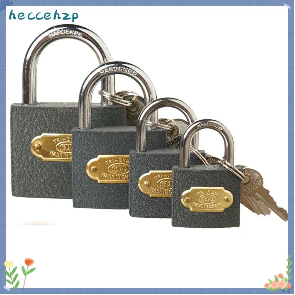HECCEHZP Iron Lock, Hardened Lock Beam Grey Drawer Cabinet Padlock ...