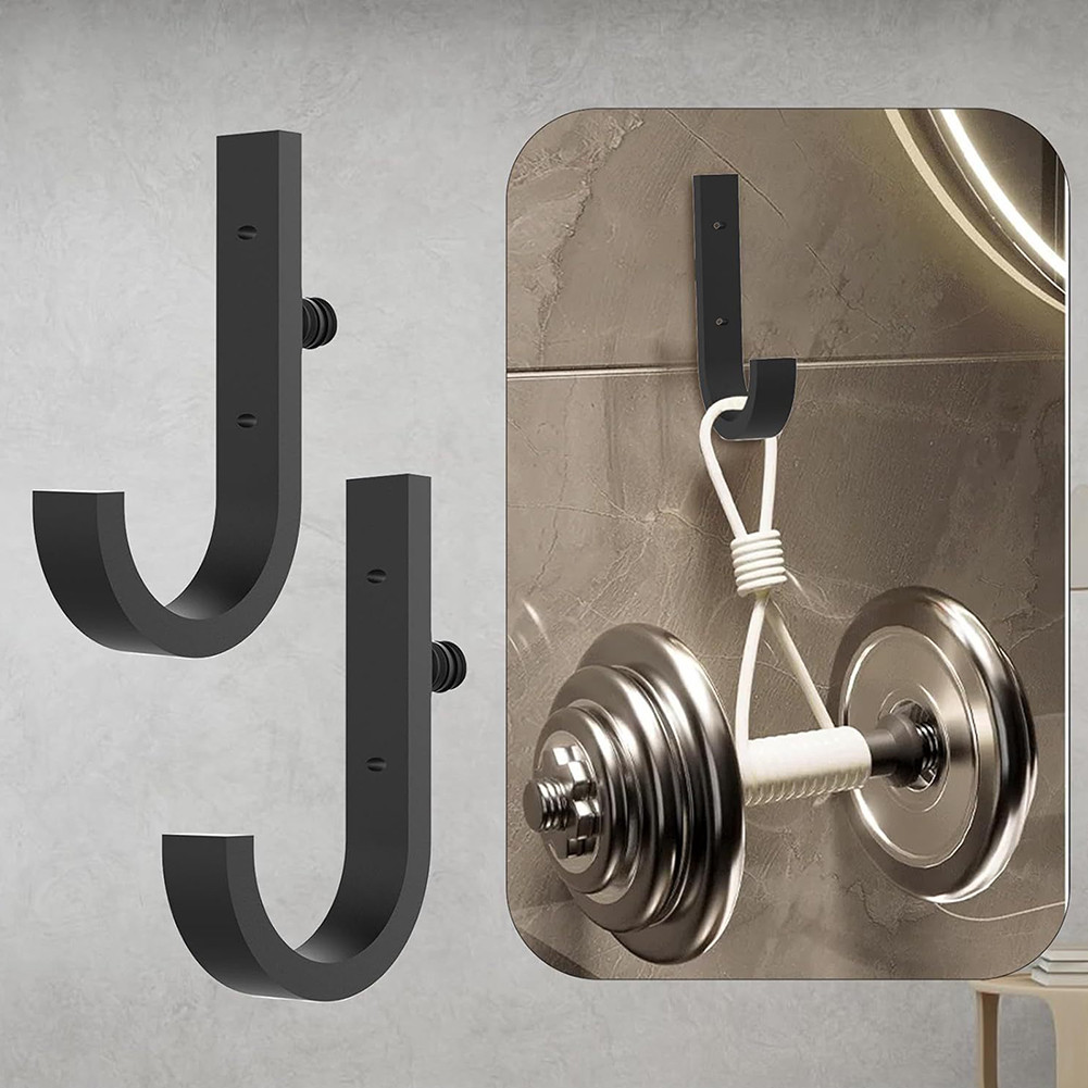 Storage Shed J Hook Wall Mounted Padded Utility Hanging Brackets For ...