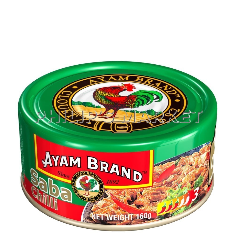 Ayam Brand Saba Chilli 160g | Shopee Singapore