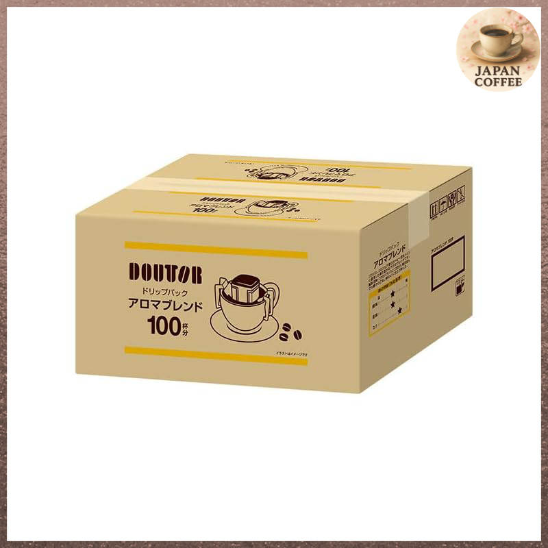 Doutor Coffee Doutor Drip Coffee Aroma (7g x 100 packs) x 1 box x (2 ...