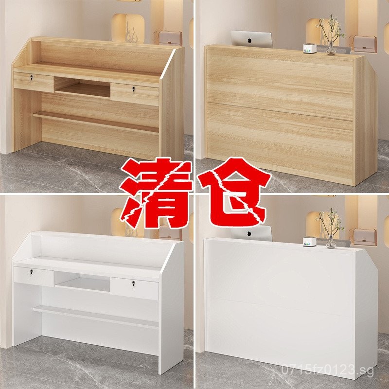 Cashier Counter Commercial Simple Bar Counter Reception Desk Clothing ...