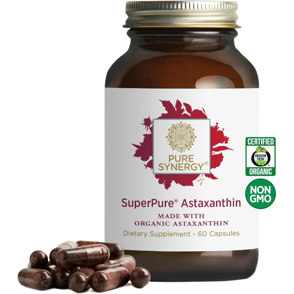 PURE SYNERGY SuperPure Astaxanthin Extract | Organic Astaxanthin from ...