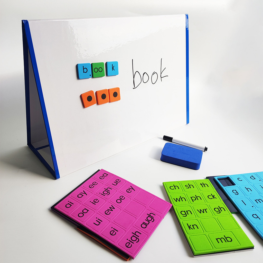 Phonics Word-Building Magnetic Letter Tiles Letter Sounds Phonemic ...