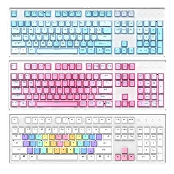 keycaps keycaps custom [Special Offer] Two-Color Translucent Keycap ...