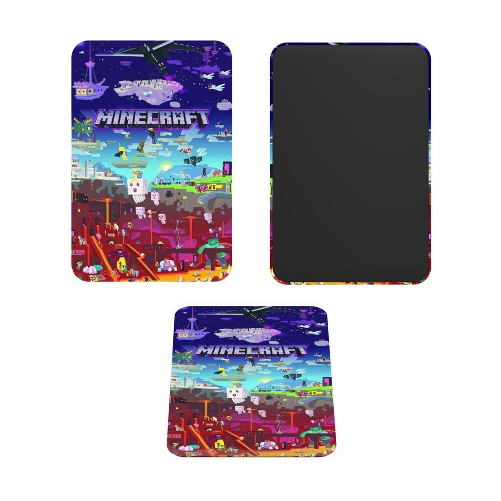 Minecraft Acrylic Colored Cartoon Refrigerator Sticker Creative ...