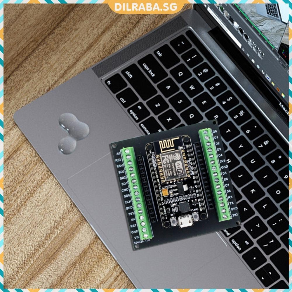 Dilraba 【In Stock】 # ESP8266 Breakout Board Wi-Fi GPIO 1 Into 2 CP2102 ...