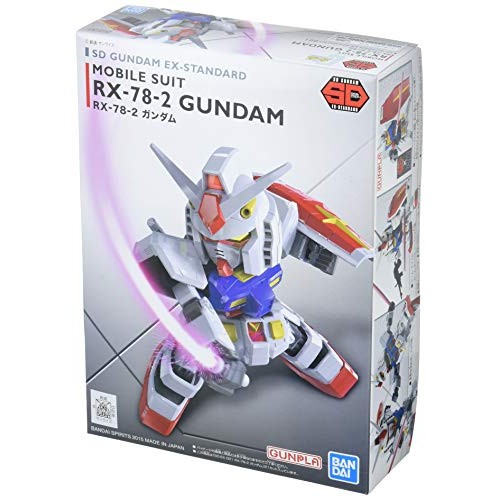 BANDAI SPIRITS SD Gundam EX Standard RX-78-2 Gundam Plastic Model 100 ...