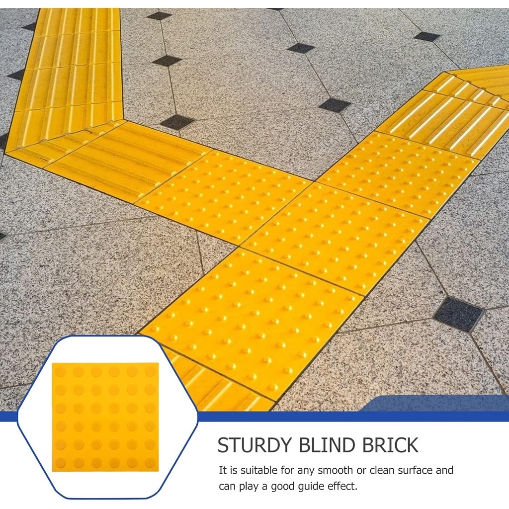 PVC Tactile Mat Blind Stud Rubber Flooring MRT CONDO HDB | Shopee Singapore