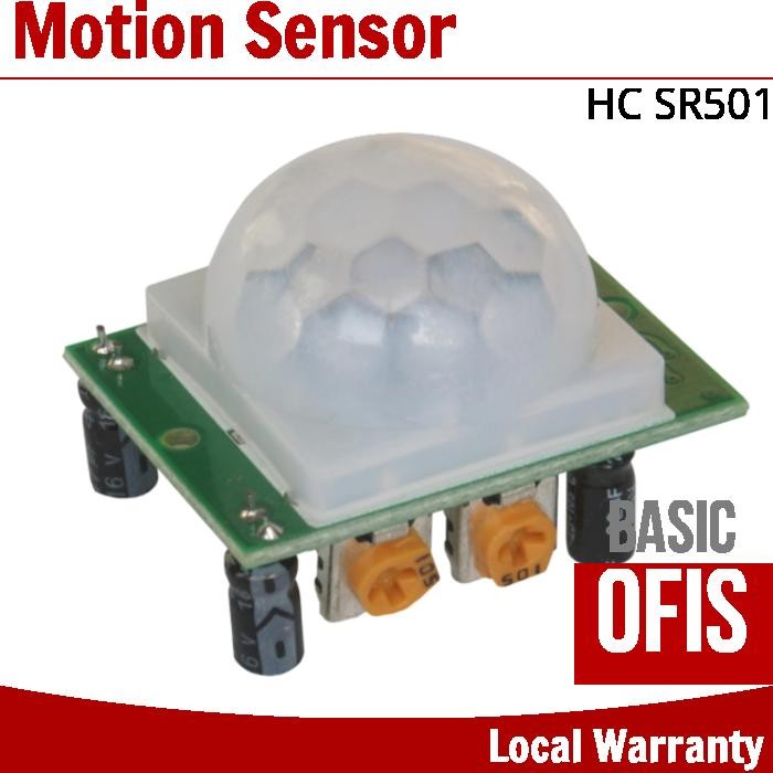 Motion Sensor HC-SR501 PIR Passive Infrared for Arduino Robotic ...