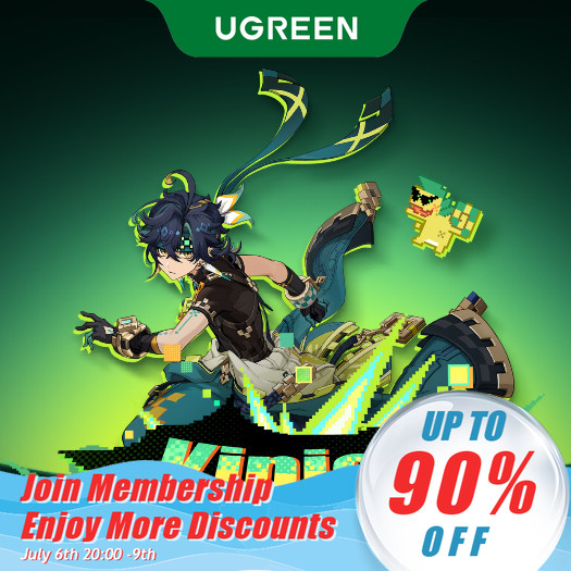 UGREEN × Genshin Impact Series, Kinich Transparent Card, Kinich Double ...