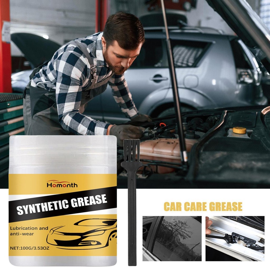 Car Care Synthetic Grease Brake Grease with Brush Automotive Lubricant ...