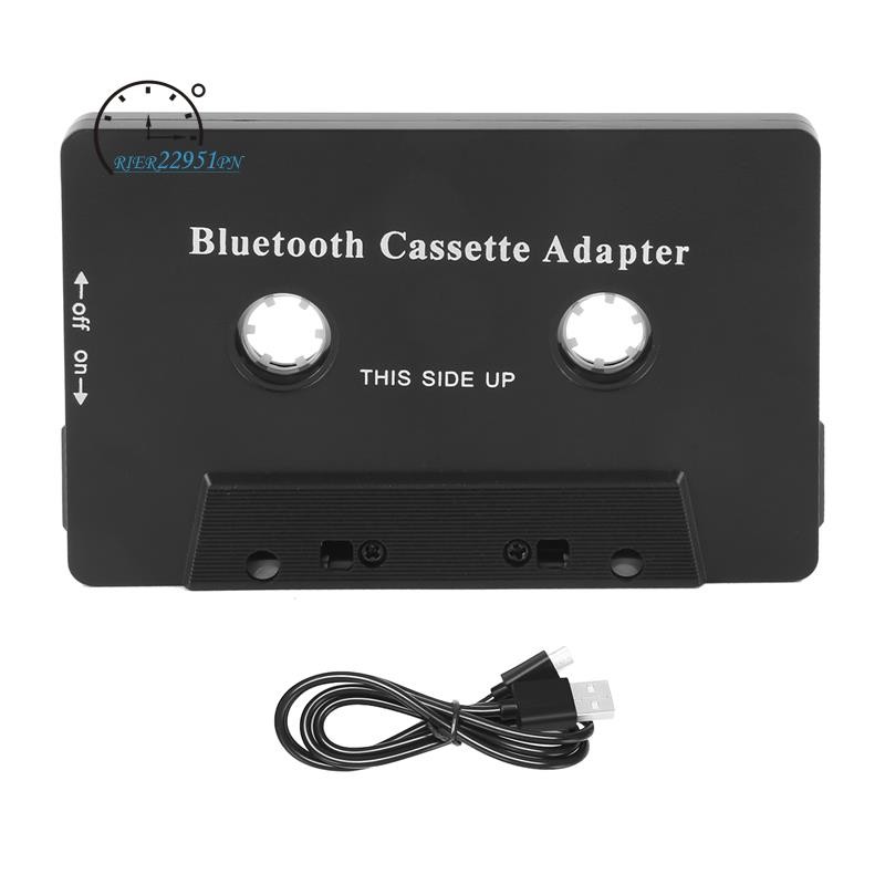 Universal Cassette Car Tape Aux Stereo Adapter with Mic for Phone MP3 ...
