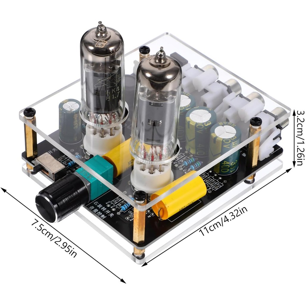 Tube Amplifier Hi-fi Stereo Preamp Pre-amp for Phonograph Pre-amp for ...
