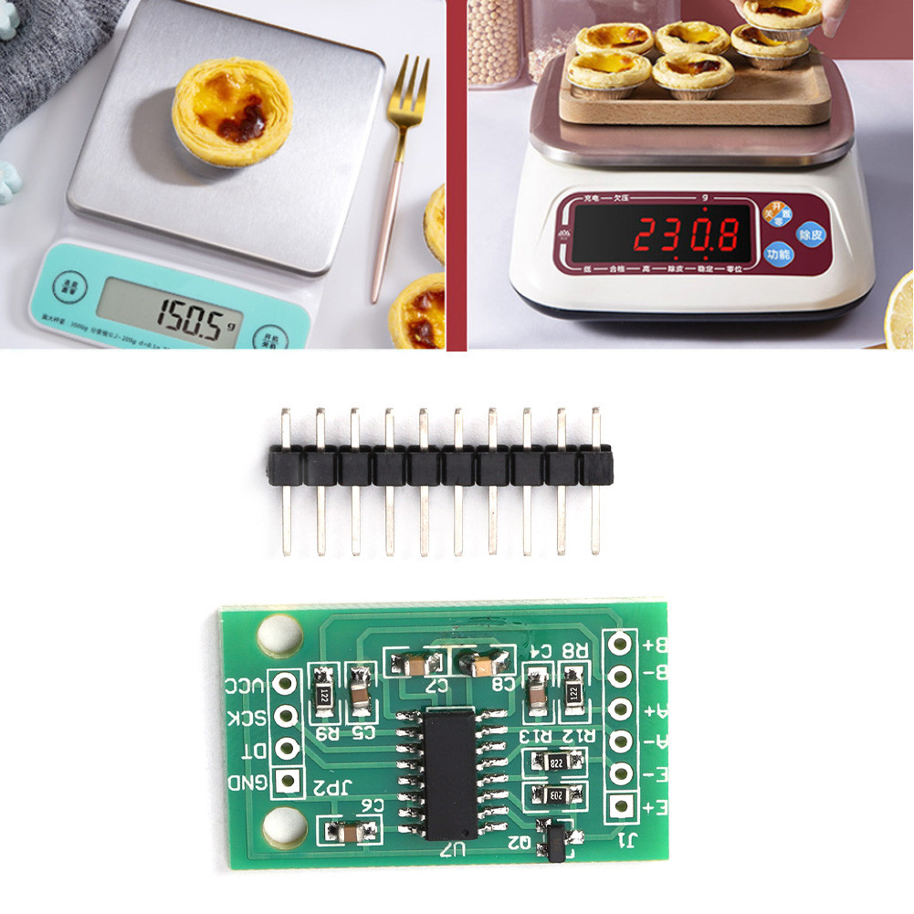 Supergoodsales Yanmis Load Cell Amplifier 5Pcs HX711 Dual-Channel 24 ...