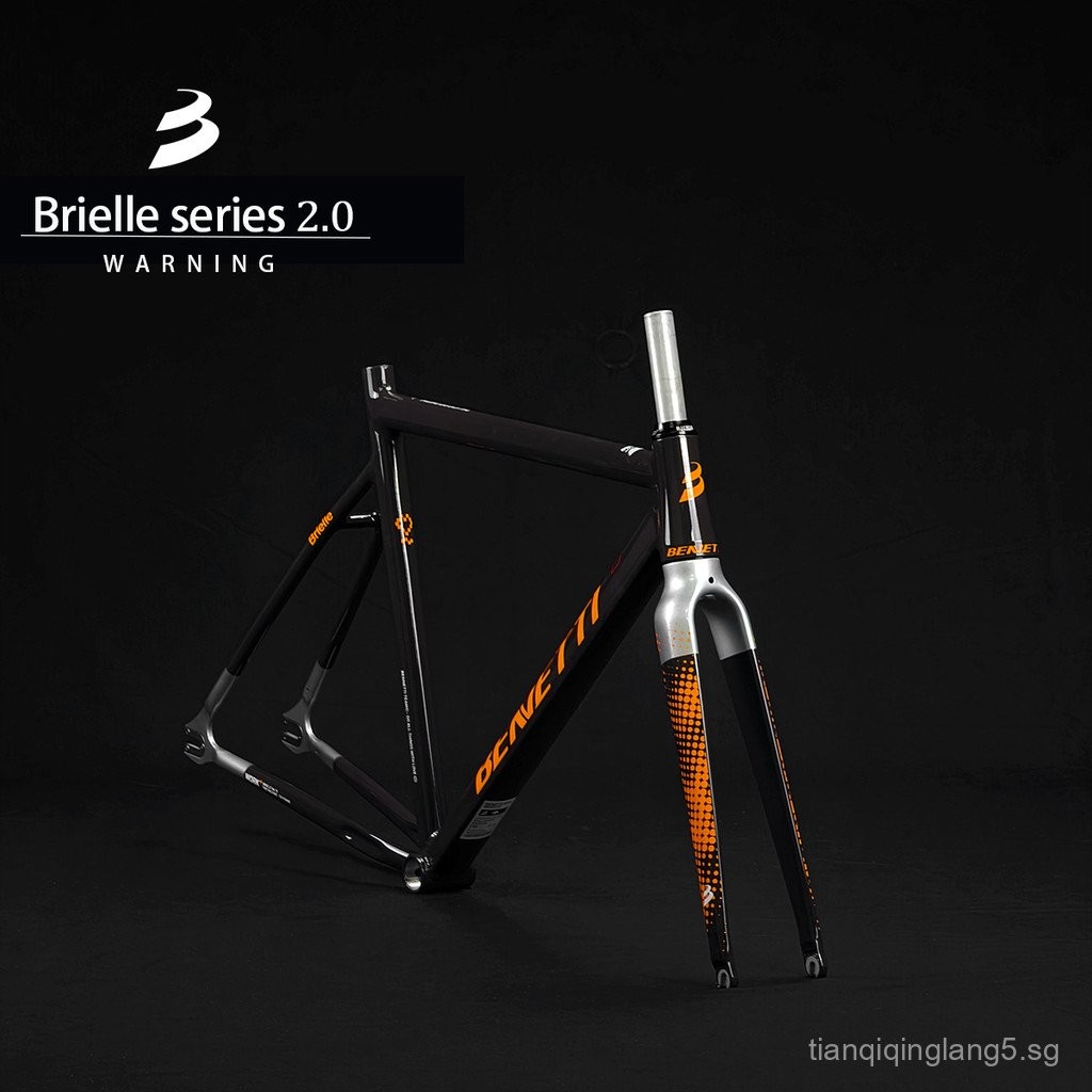 BJ-Benetti All-Terrain Fixed Gear Bike BRIELLE Frame Fixed Gear Single ...