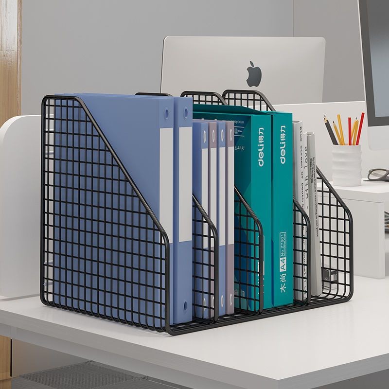 Desk Shelf Document Storage Rack Folder Storage Box Document Frame ...